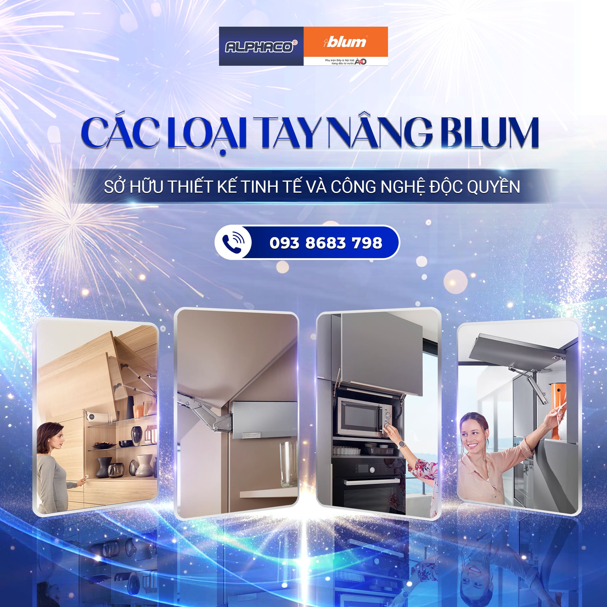 Các loại Tay nâng Blum Thiết kế tinh tế, Công nghệ độc quyền - PHỤ KIỆN ...