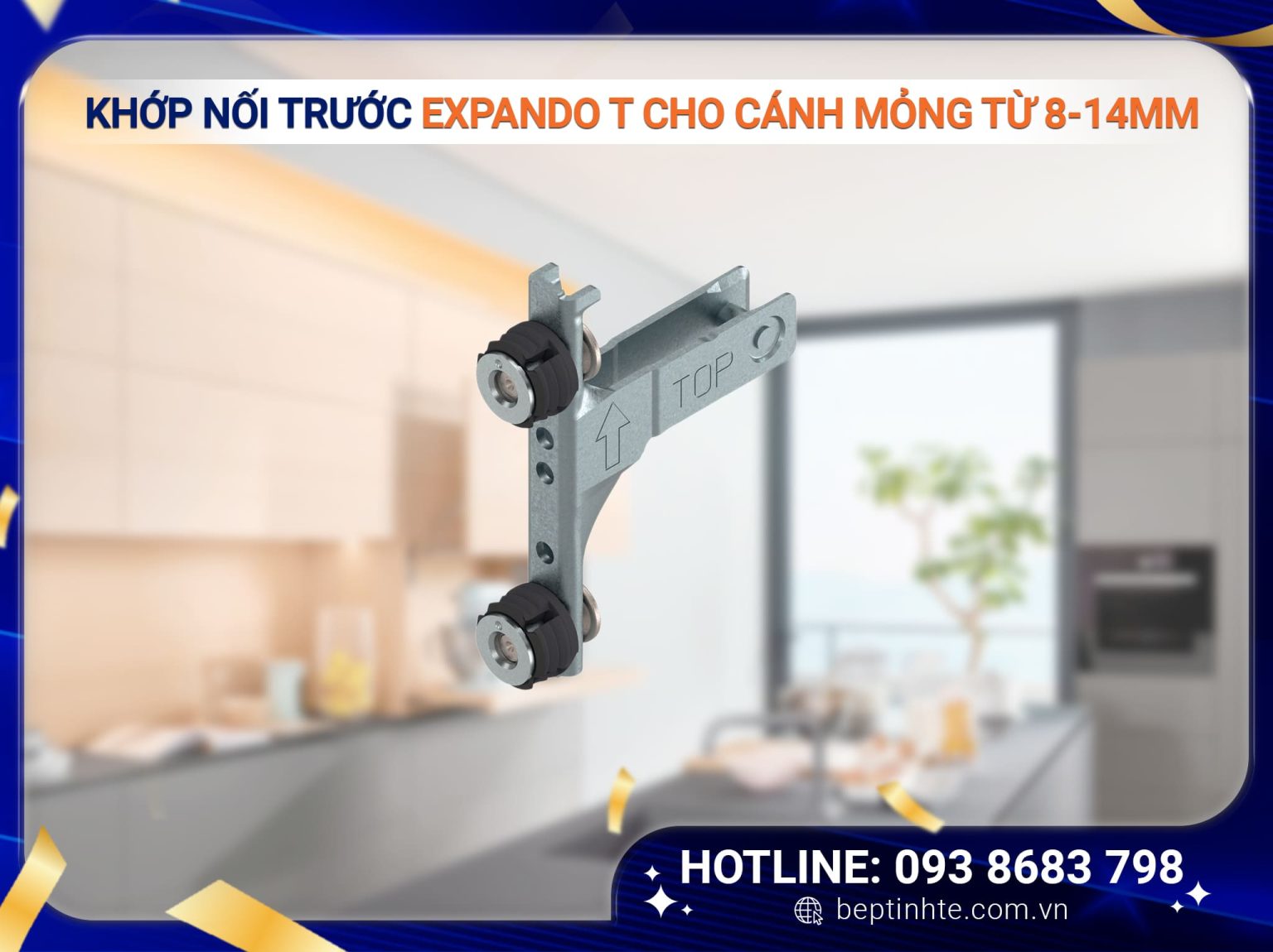 Khớp nối trước EXPANDO T cho cánh mỏng từ 8-14mm ZF4.10T2 - PHỤ KIỆN ...